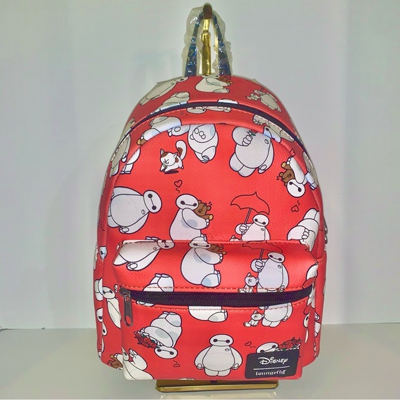 Loungefly | Bags | Loungefly Disney Big Hero 6 Baymax Tossprint Mini ...